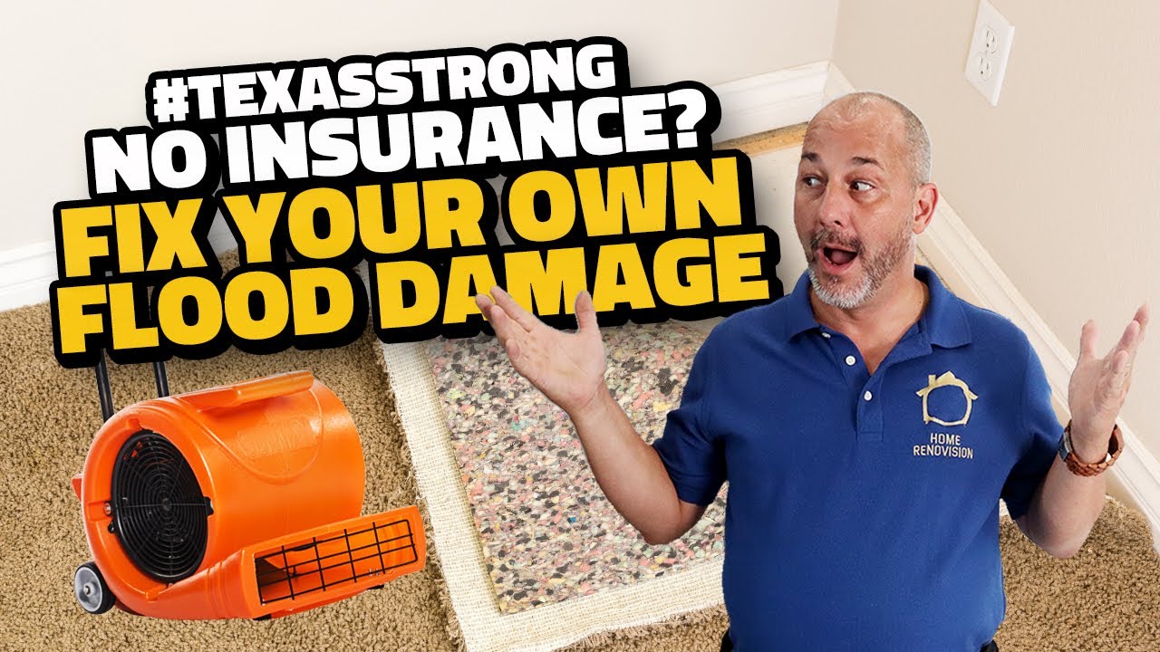 How To FIX Your Own FLOOD Damage - YouTube