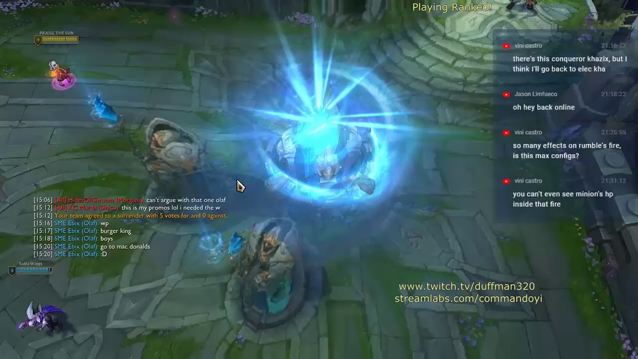 Commando Yi Live Stream - YouTube
