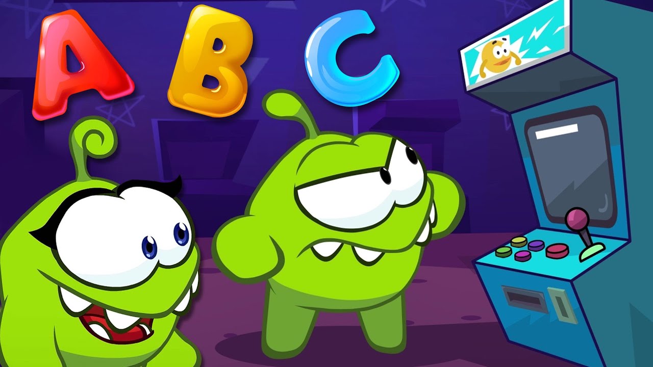 Fun Video Games with Om Nom | Best Educational Videos For Kids | Learn ...