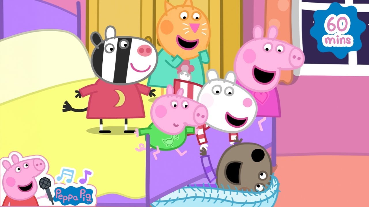 Monster Under the Bed +More Kids Songs & Nursery Rhymes | Peppa Pig ...