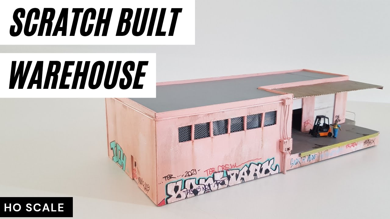 Scratch Built Warehouse - YouTube