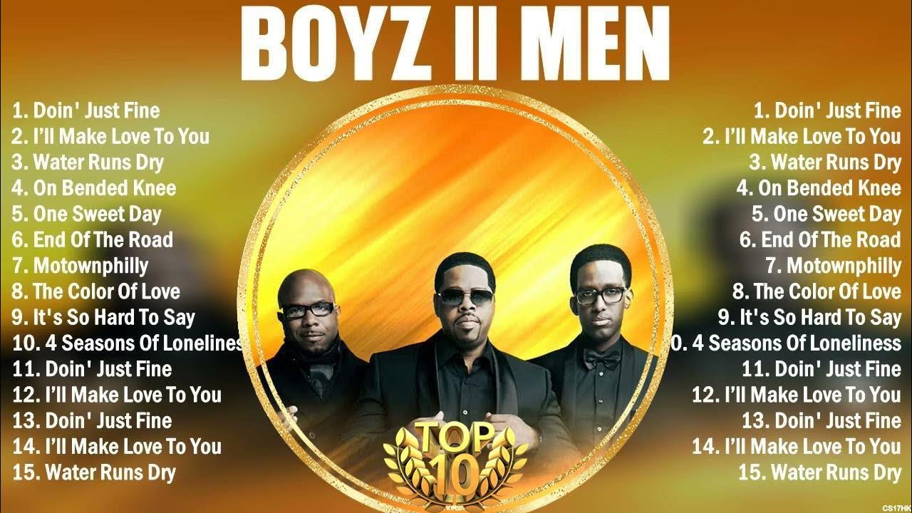 Boyz II Men Greatest Hits Ever ~ The Very Best Of R&B Songs Playlist Of ...