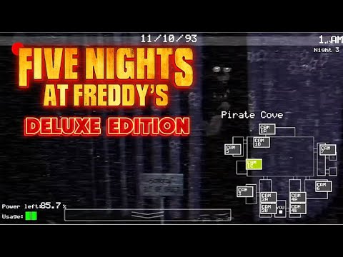 Noche 3 y 4 en FNaF DELUXE EDITION | gameplay 2# - YouTube