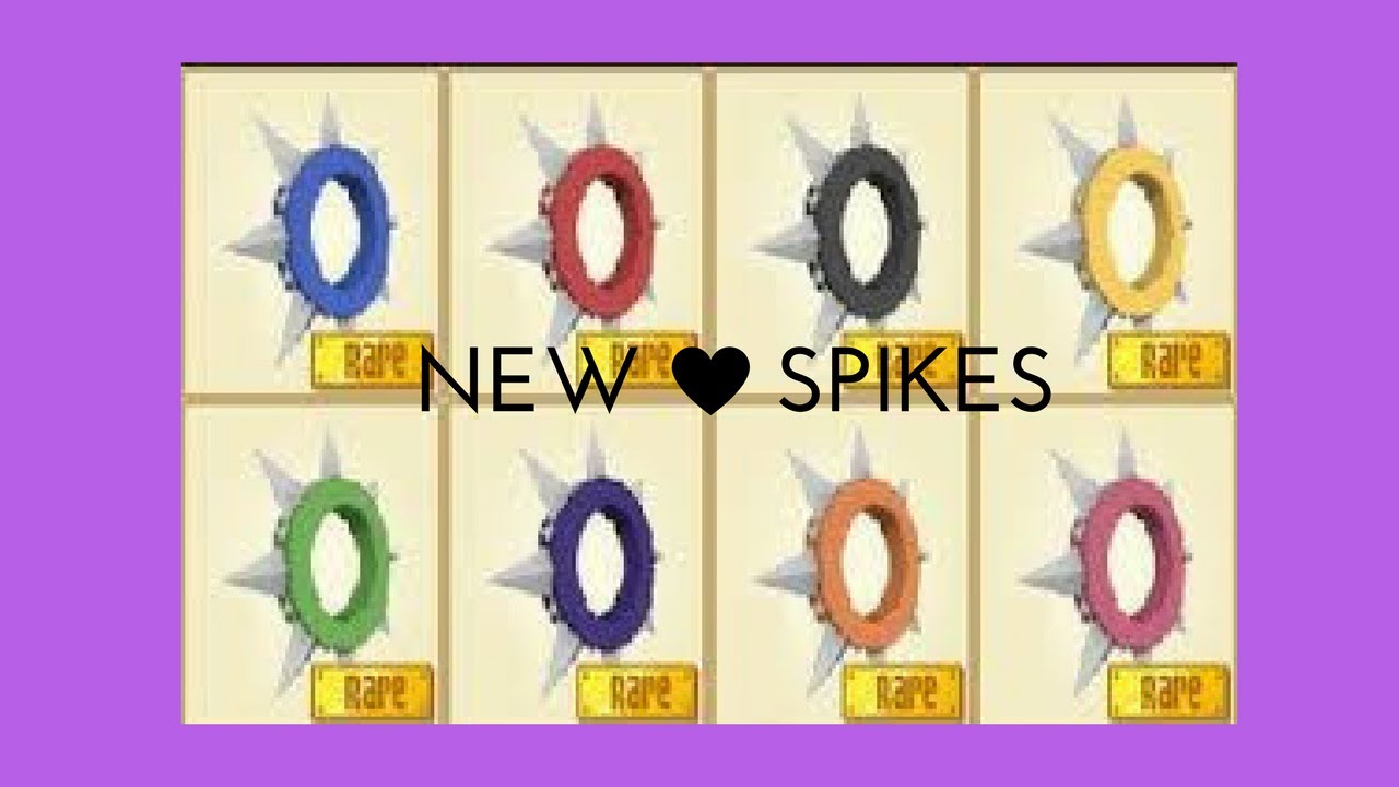 NEW SPIKES!!!!!!! - YouTube