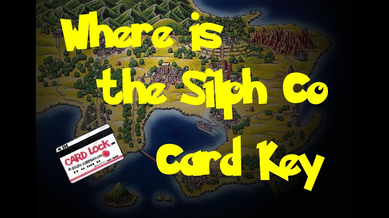 Where Is: The Silph Co Card Key (Pokemon Blue/Red/Yellow) - YouTube