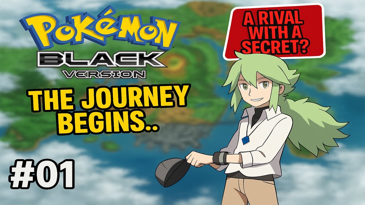 Pokémon Black Walkthrough [Ep 1] – A New Adventure Begins! | No ...