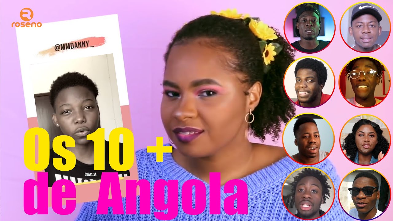 OS 10 MAIORES CANAIS YOUTUBERS DE ANGOLA - YouTube