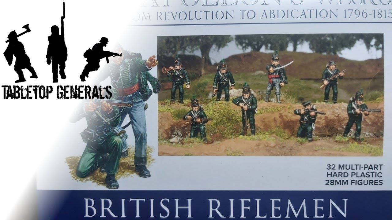 Product Review #035 Wargames Atlantic British Riflemen in English - YouTube