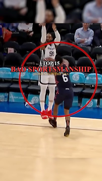 Top 15 BAD SPORTSMANSHIP Moments In The NBA | Part 2 - YouTube