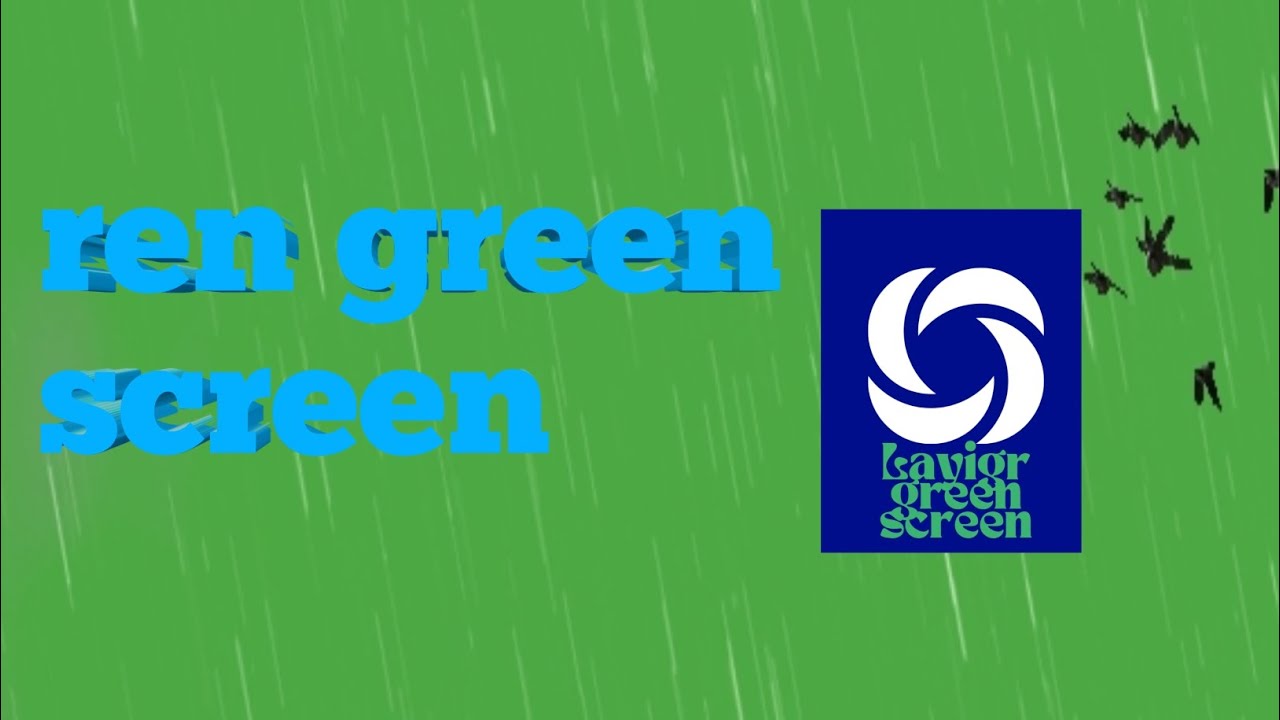 Ren green screen vedio new green screen - YouTube