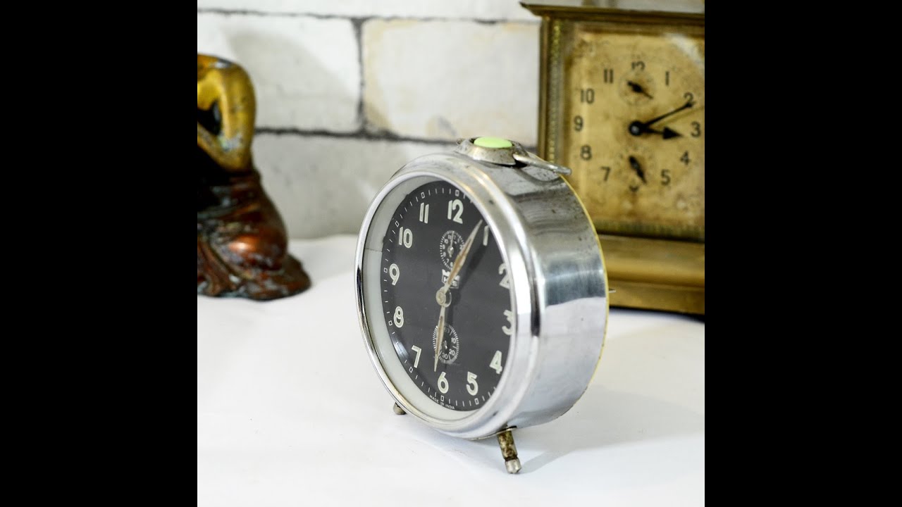 Antique HES Table Time Piece Clock Decor Collectible | Part 2 ...