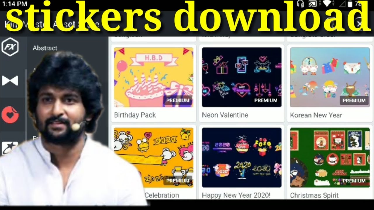how to download free sticker kinemaster,👍🔥🔥🔥 - YouTube
