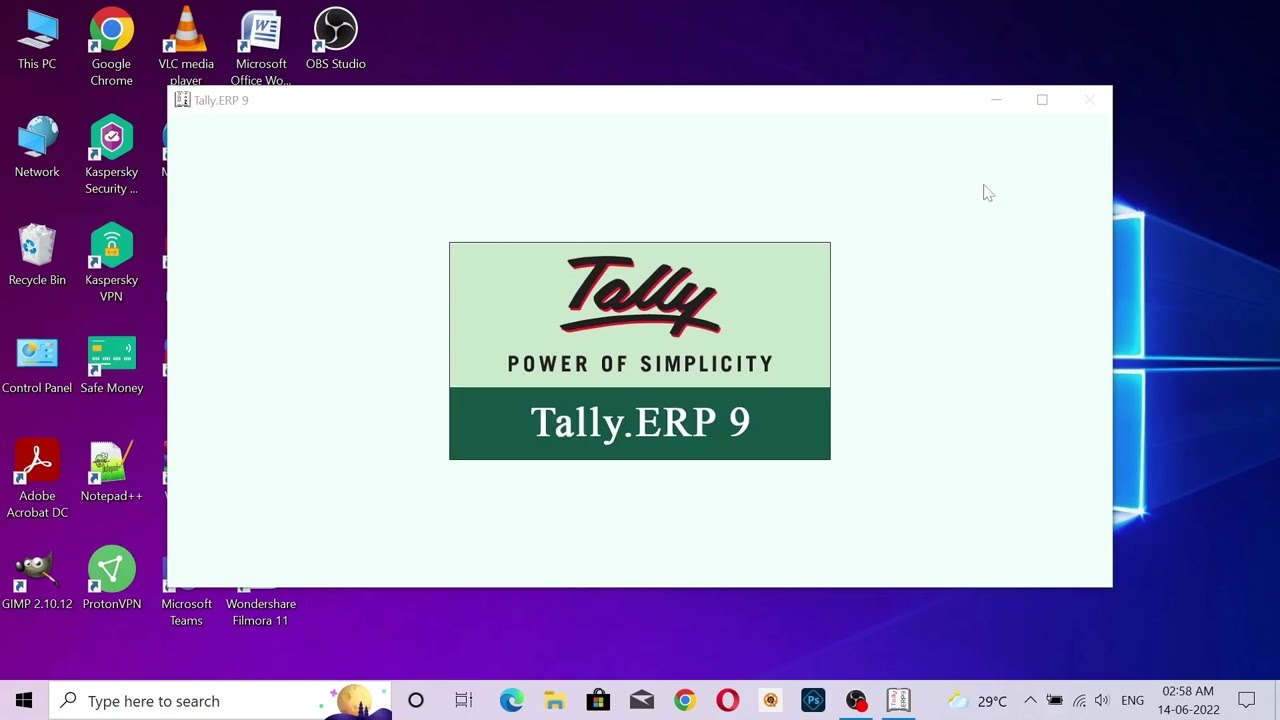 How to download Tally ERP 9 Free in 2022 in Laptop/PC in Windows 11/10 ...