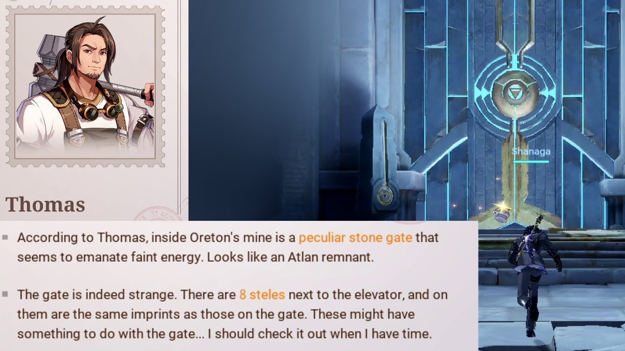 How to open Thomas Peculiar Stone Gate in Oreton's Mine - YouTube