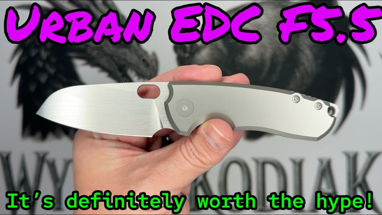 Urban EDC F5.5- It might just be the perfect EDC knife! Not as small as ...