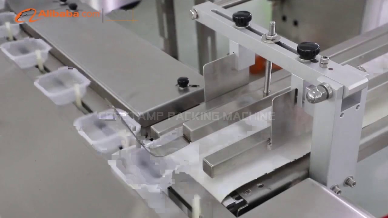 Packing machine line for auto feeder with tray packing Packing machine ...