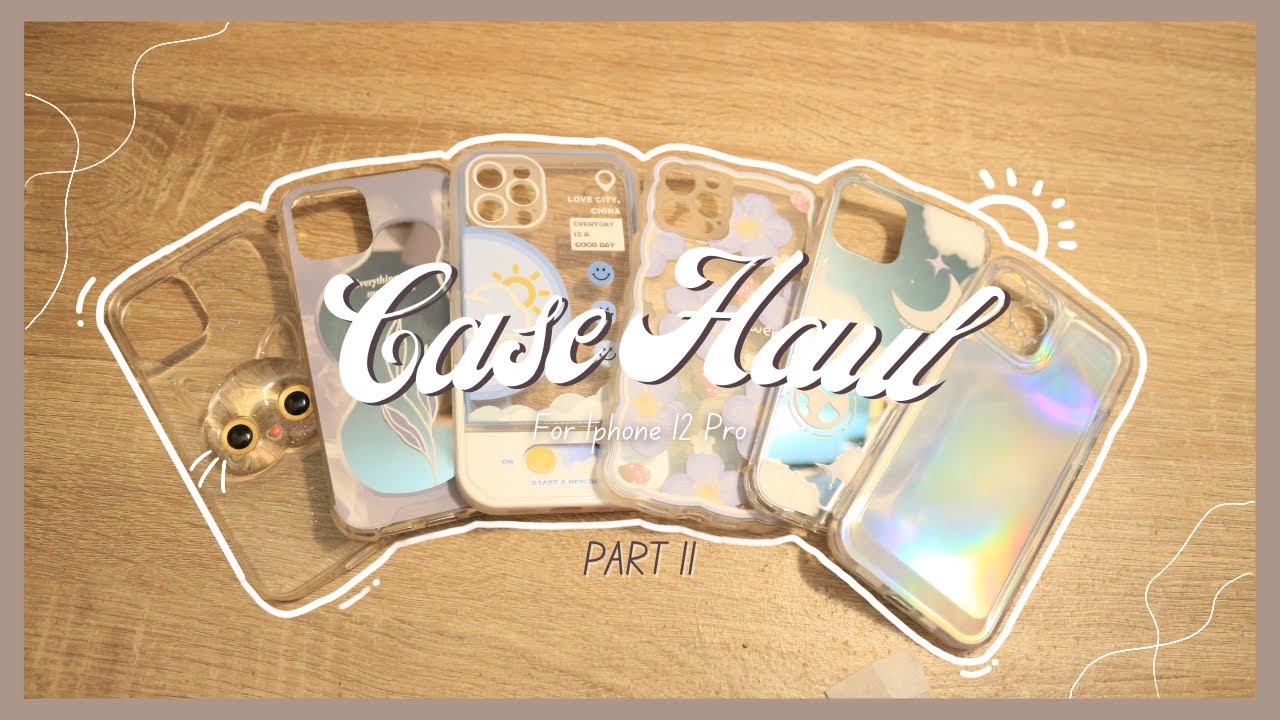 SHOPEE HAUL CASE FOR IPHONE 12 PRO | Case Murah Under 25k - YouTube