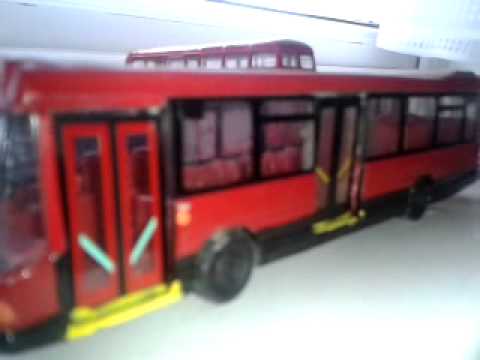 My model bus collection update October 2013 - YouTube