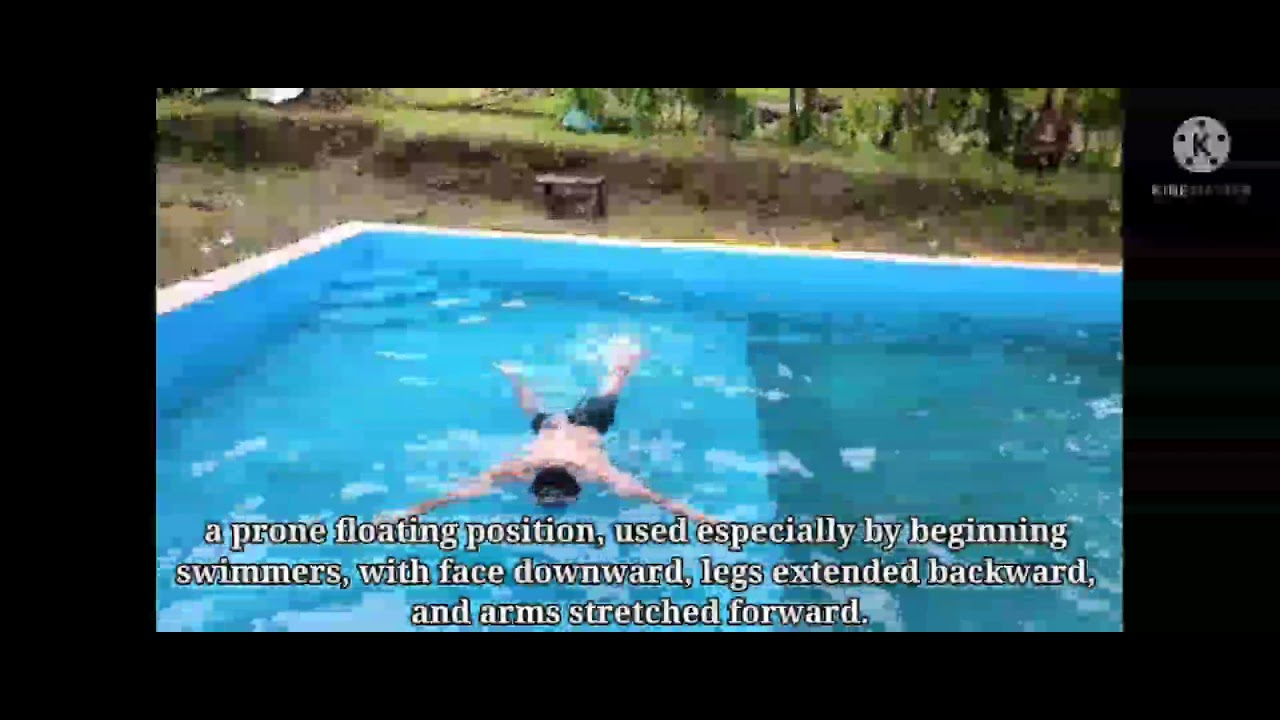 The Prone or Dead man's float - YouTube