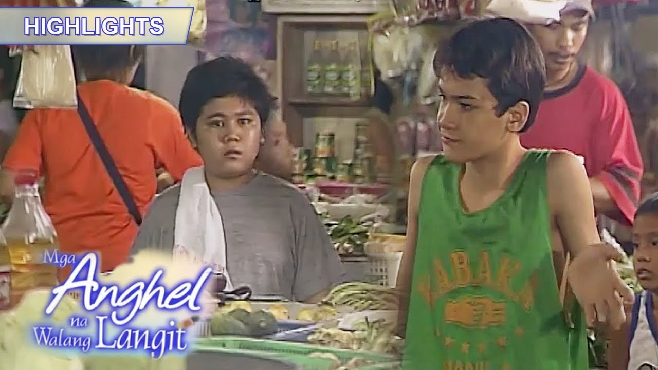 Dodong goes to experience the public market | Mga Anghel Na Walang ...