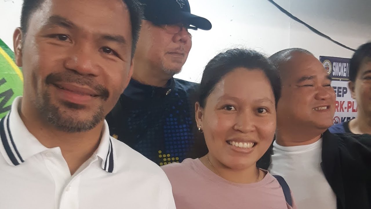 Thank You Senator Manny For Sharing your blessings - YouTube