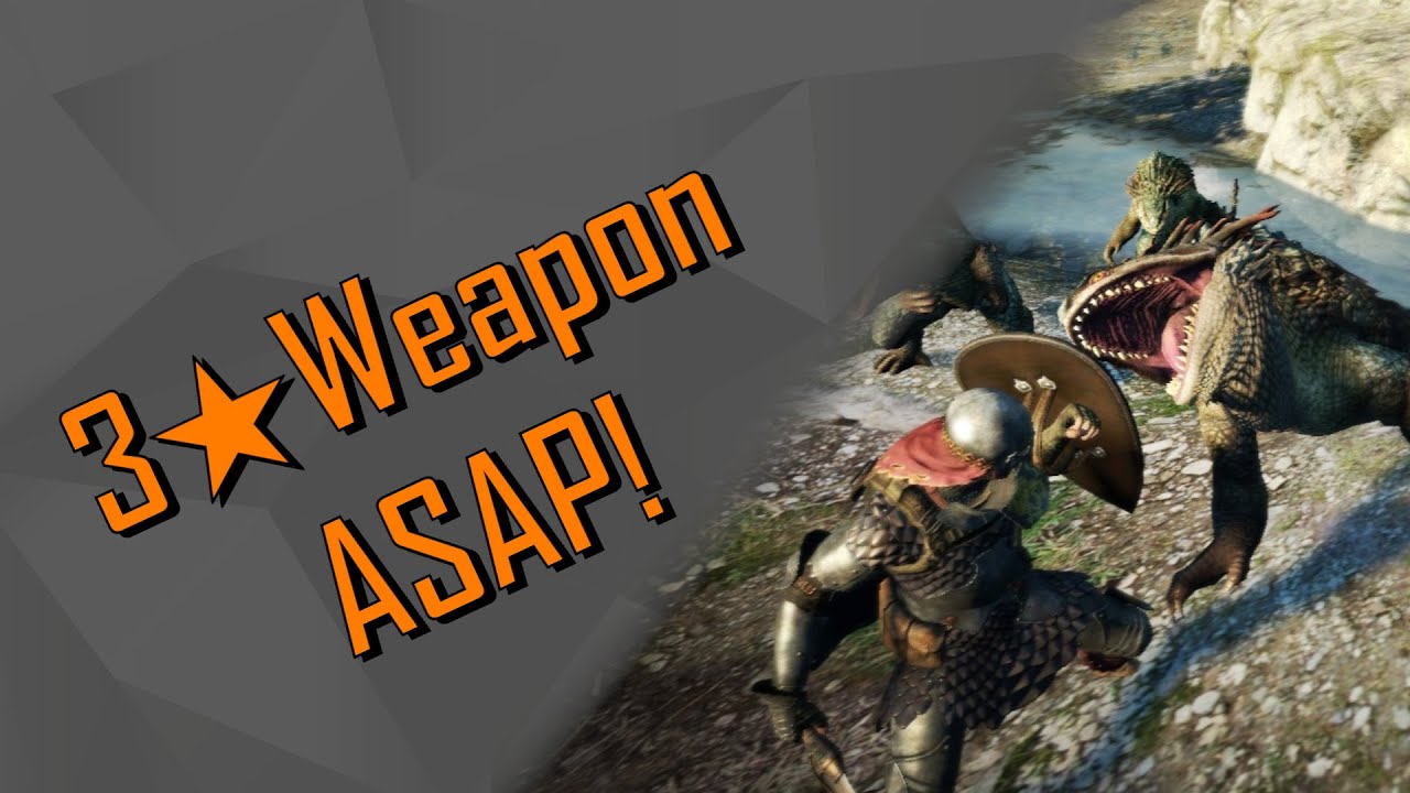 How to get 3 Star Weapons ASAP! - YouTube