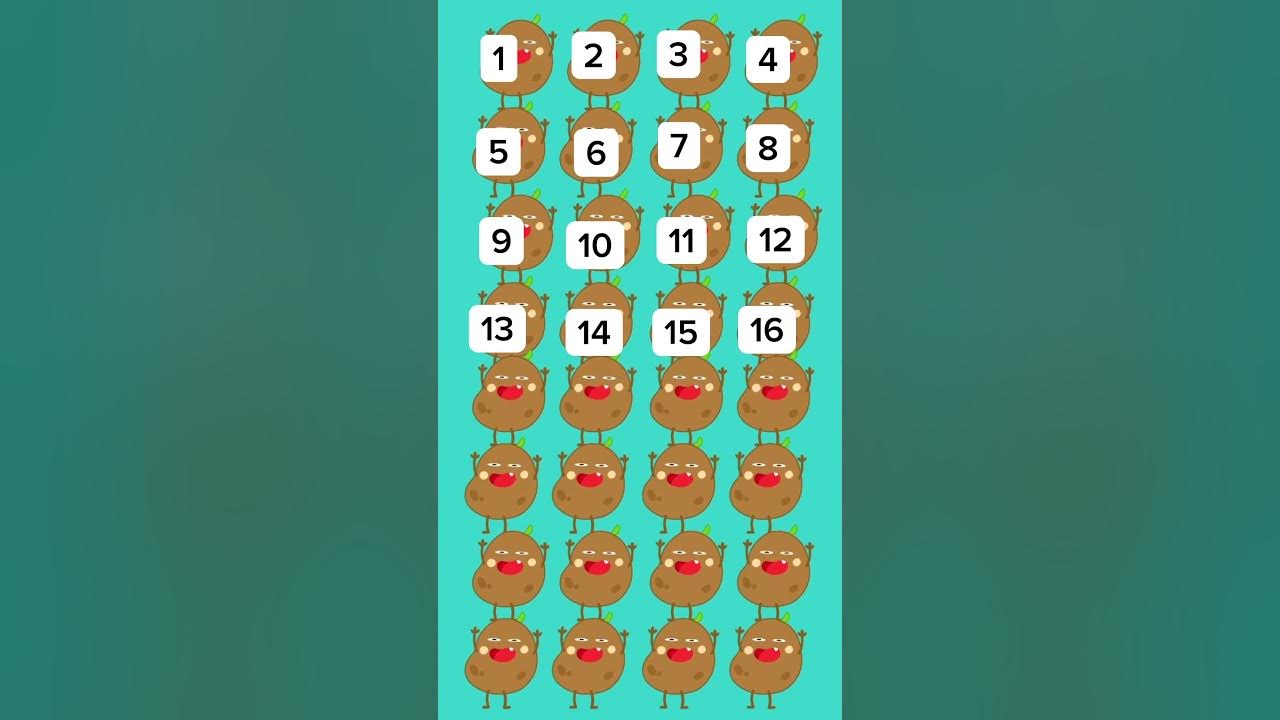 Potato counting - YouTube