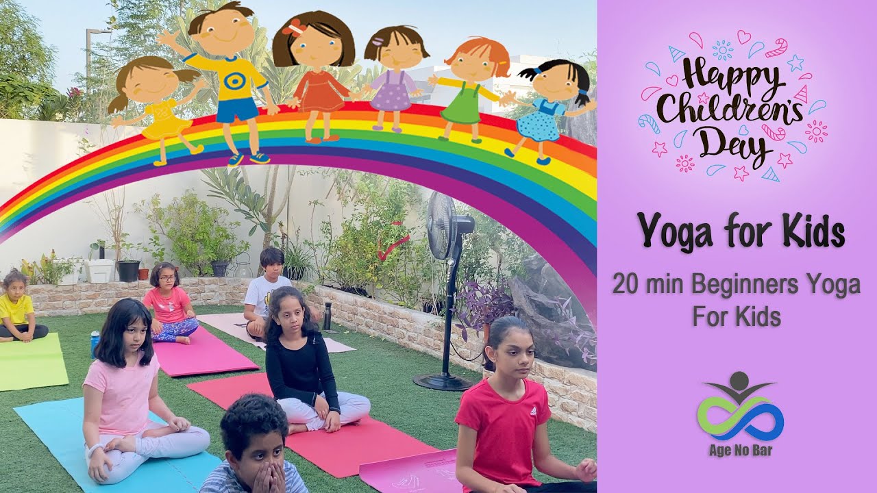 Free Yoga Class For Kids | Fun Workout For Children | Improve Focus In ...
