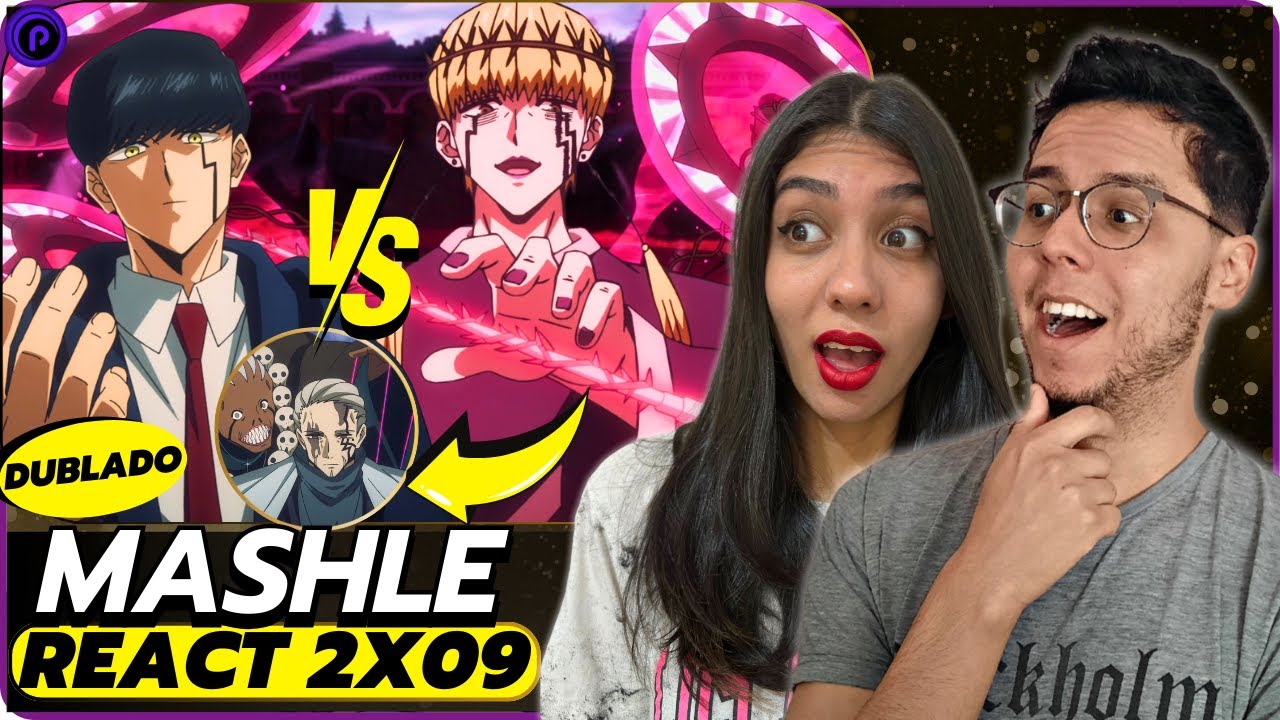 REVANCHE! MASH VS CELL WAR! | REACT MASHLE DUBLADO 2X09 - YouTube