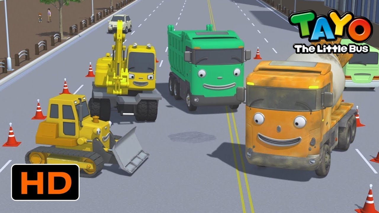 Strong Heavy Vehicles Song + Episode #3 Dirty roads and dusty heavy ...