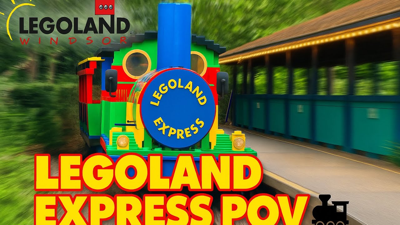 🚂 All Aboard the LEGOLAND Express! Full POV Ride at LEGOLAND Windsor ...