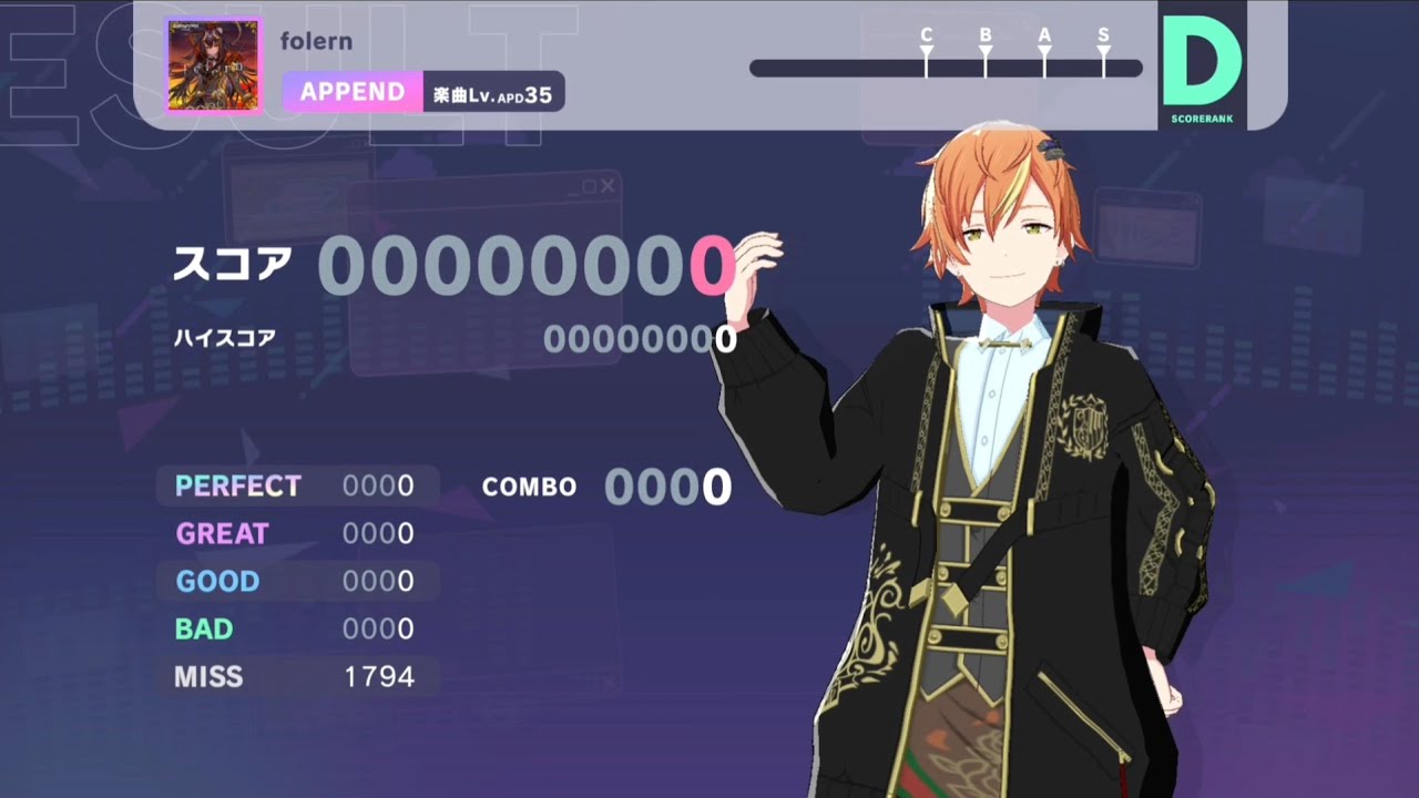 [Project Sekai] folern APPEND [35] ALL MISS CLEAR - YouTube