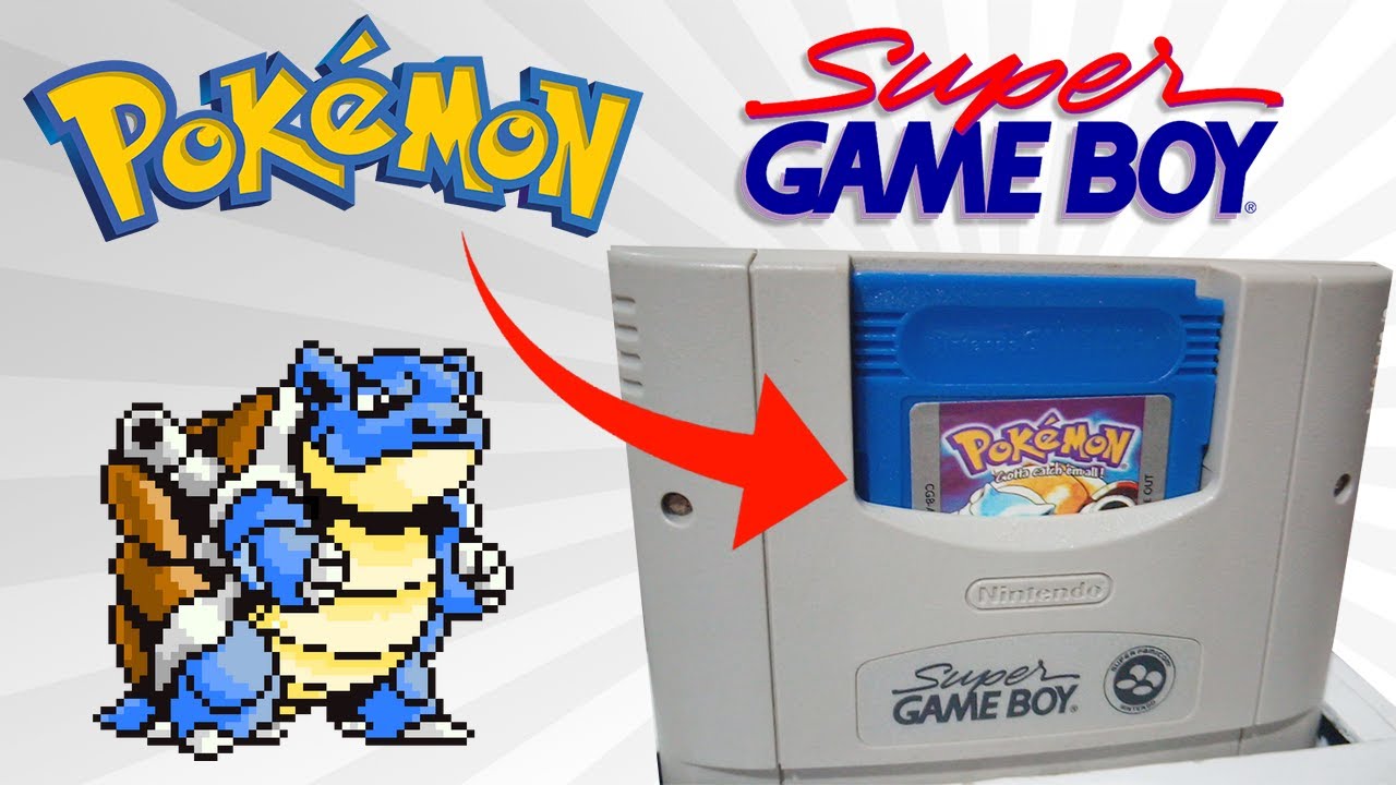 Testando Pokémon Blue no Super Game Boy - YouTube