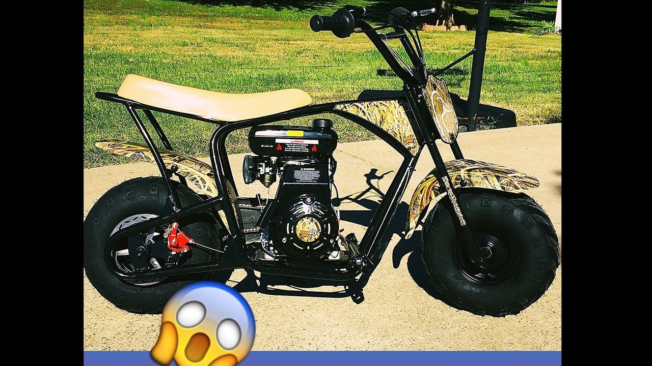 Limited edition ducks unlimited mini bike from monster moto walk around ...