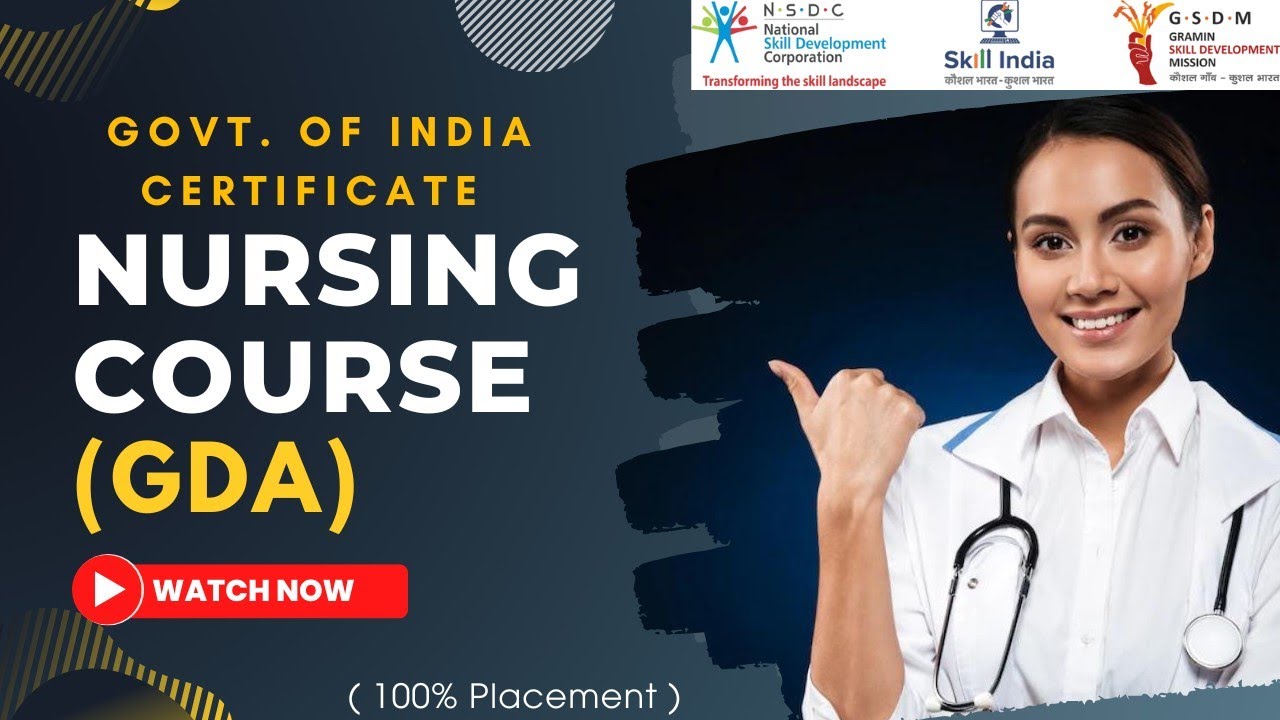 Best Nursing Course With Full Details | Govt. of India Certificate ...