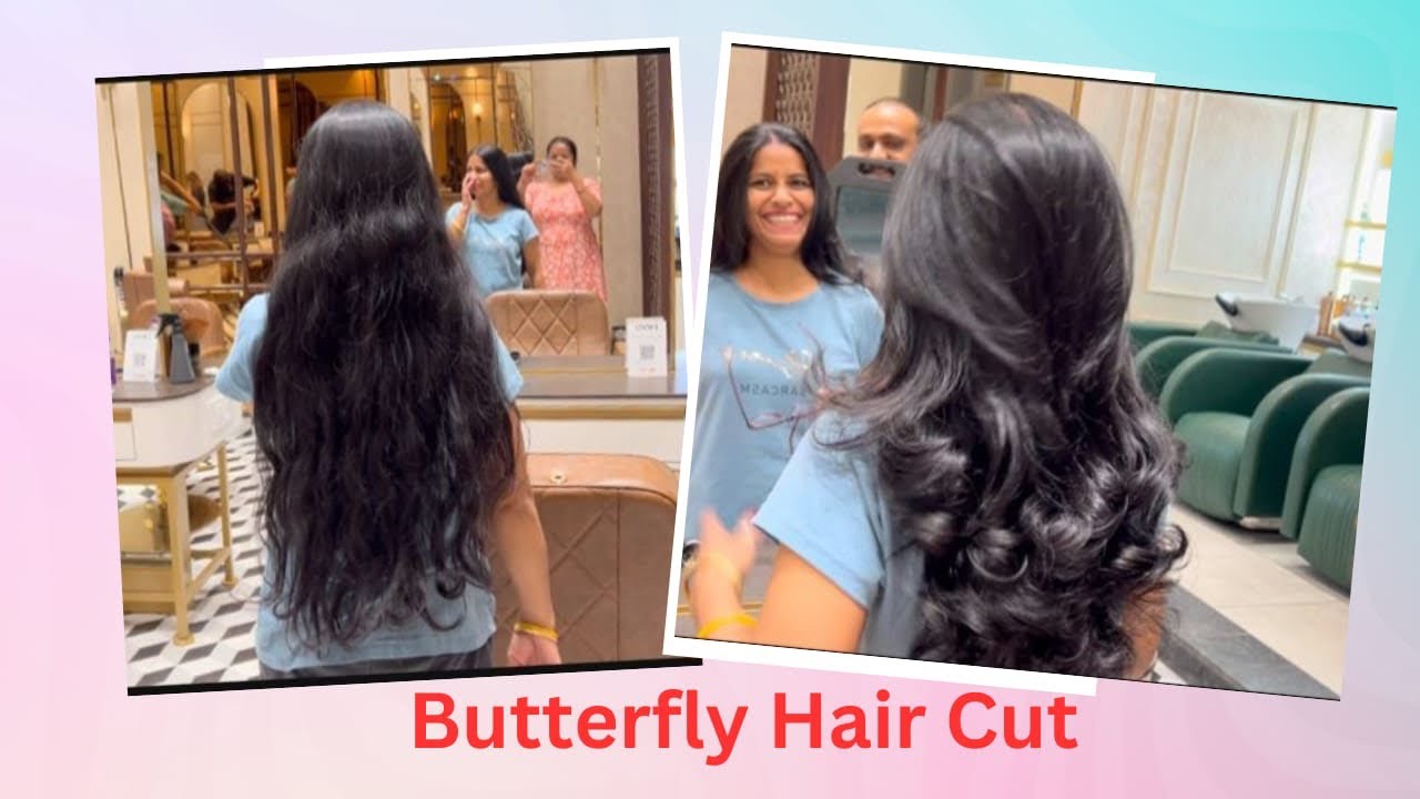 Trending Butterfly hair cut | Hair cut | Seema Norms| #haircut # ...