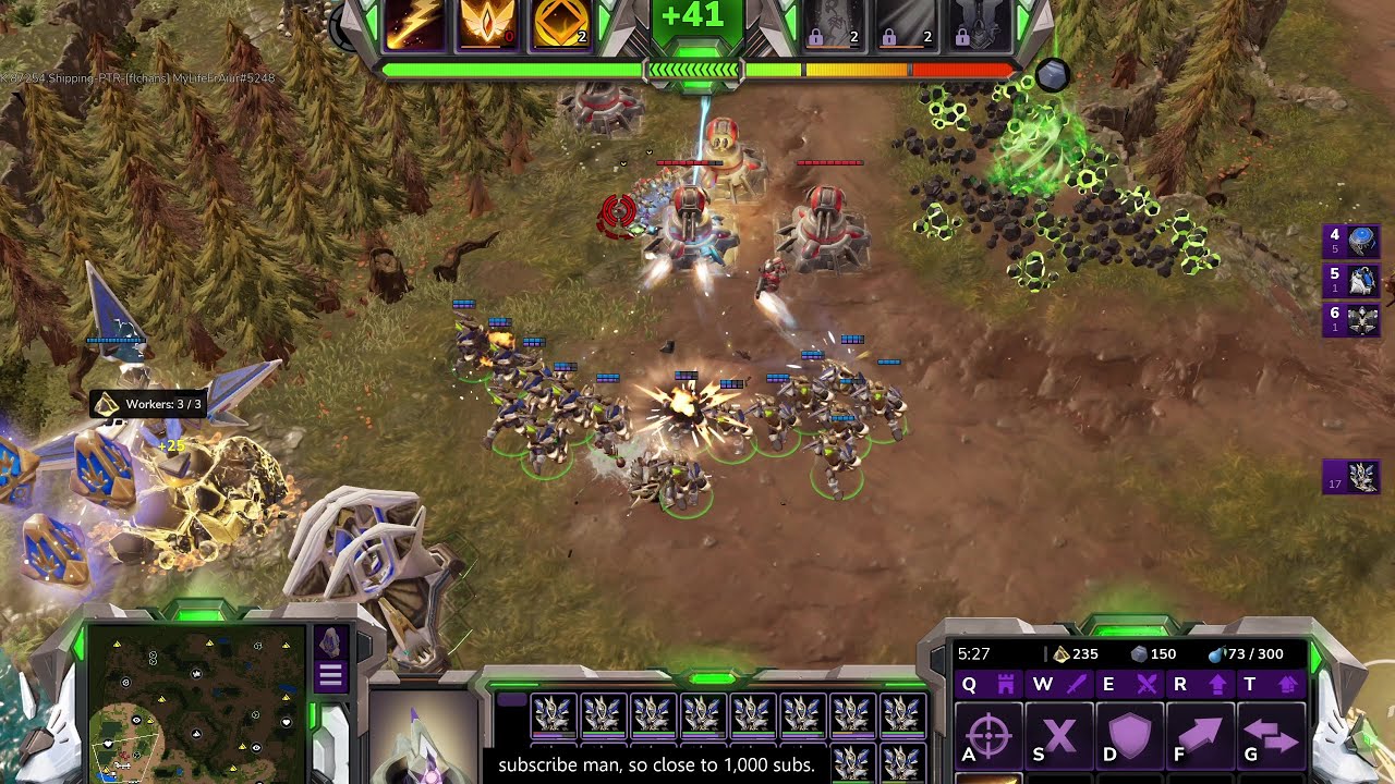 Epic bunker rush defense! Celestial ladder Stormgate 1v1 1300mmr games ...