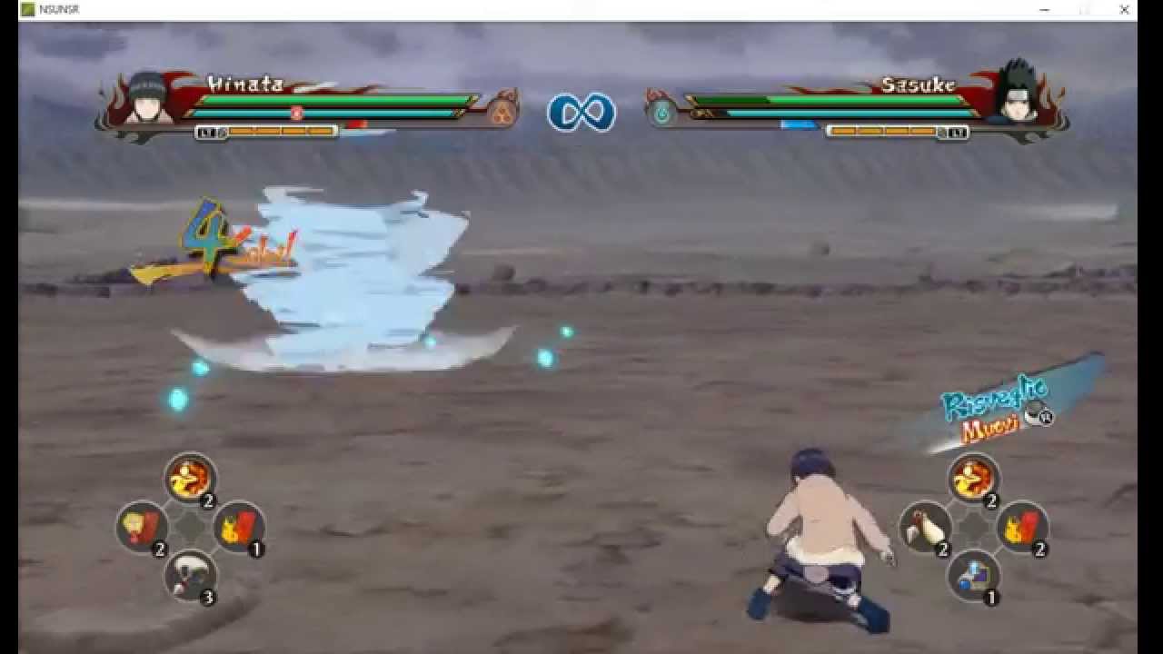 NSUNSR (PC) MOD 3rd Tails Water Rasenshuriken - YouTube