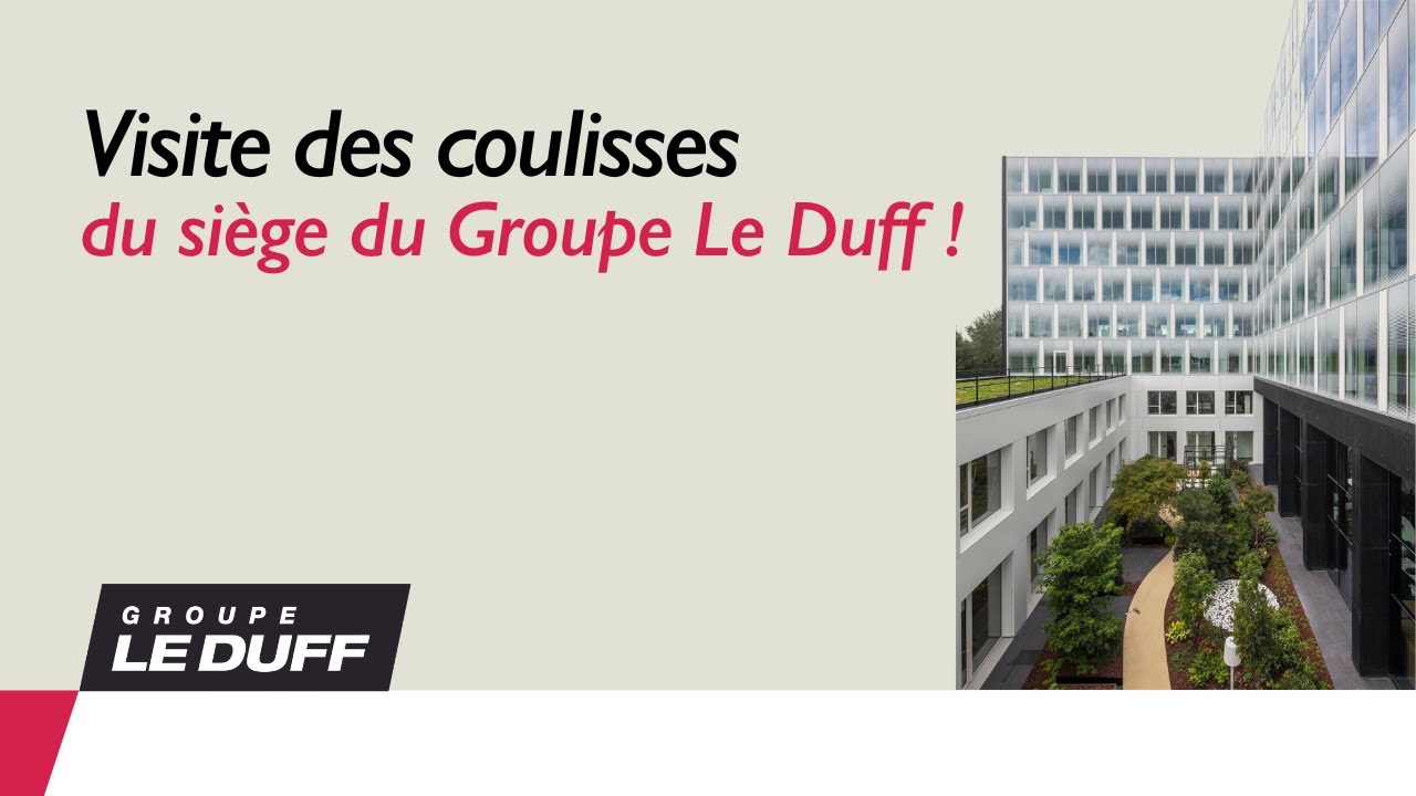 Visite des coulisses du siège du Groupe Le Duff ! - YouTube