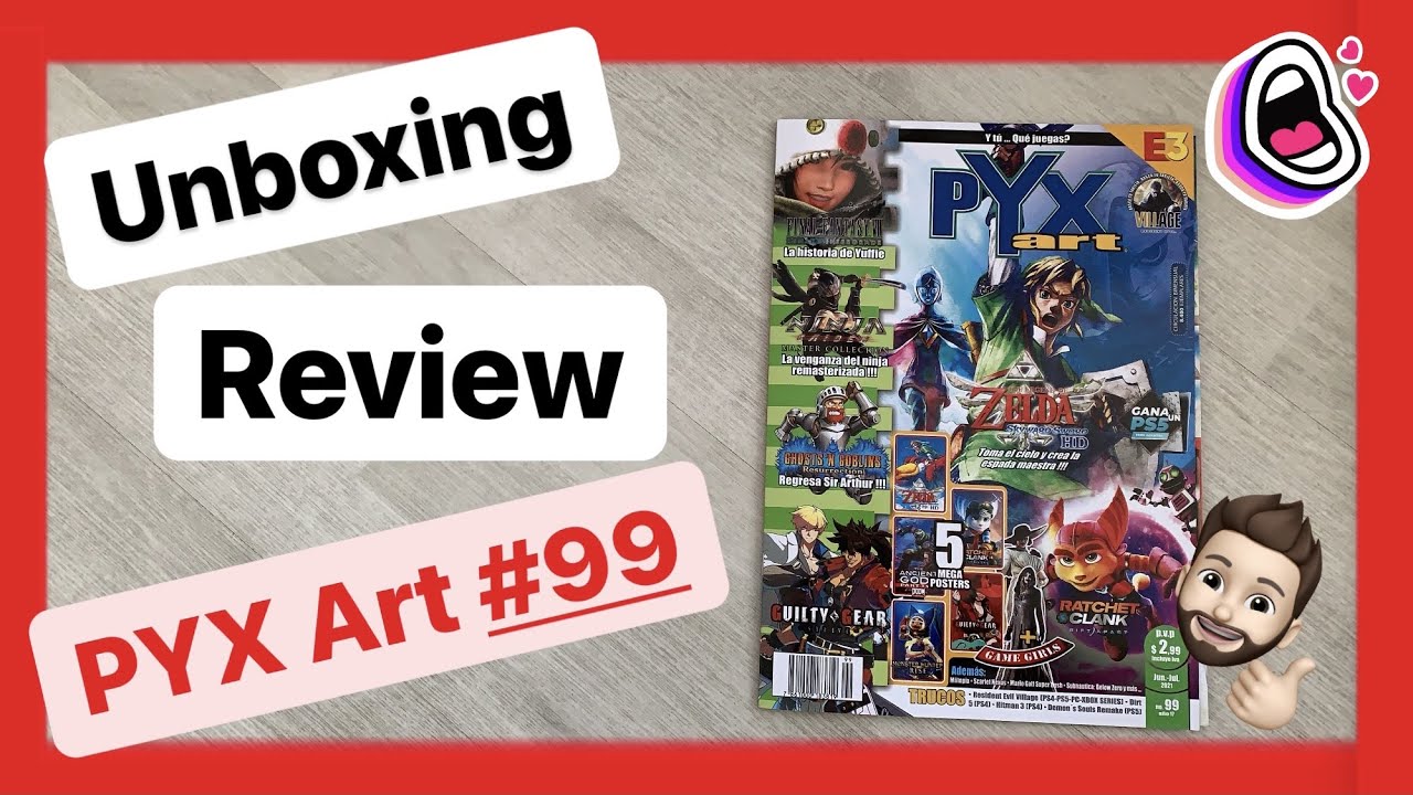 Review de la revista PYX Art #99 de Junio-Julio 2021 - YouTube