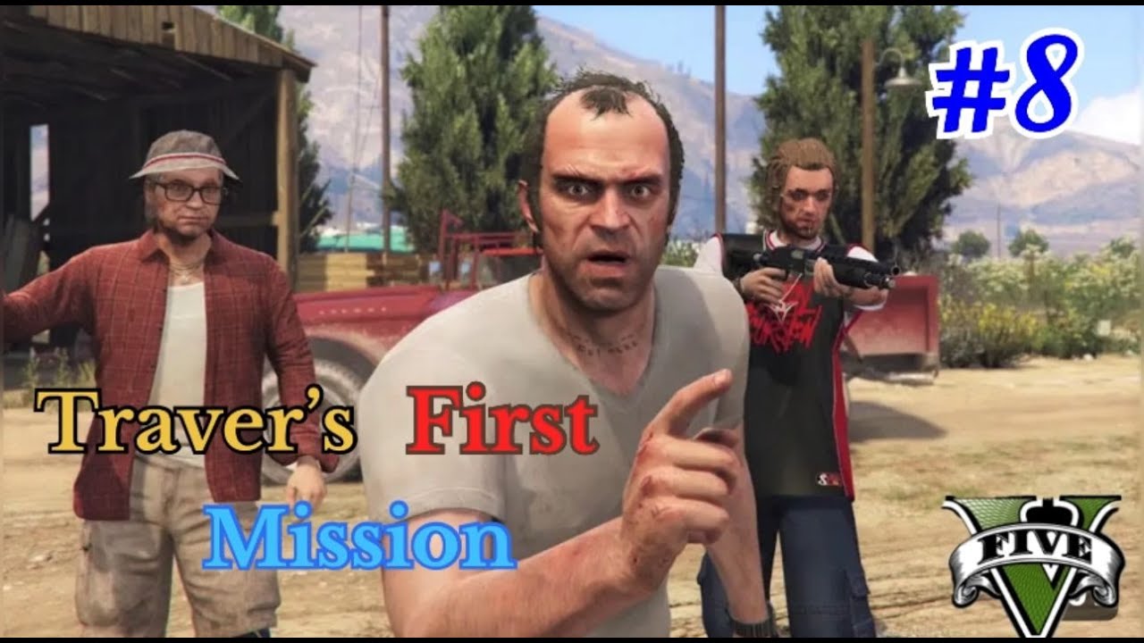 Trevor's First Mission - Mr. Philips - GTA V #gta5 #8 - YouTube