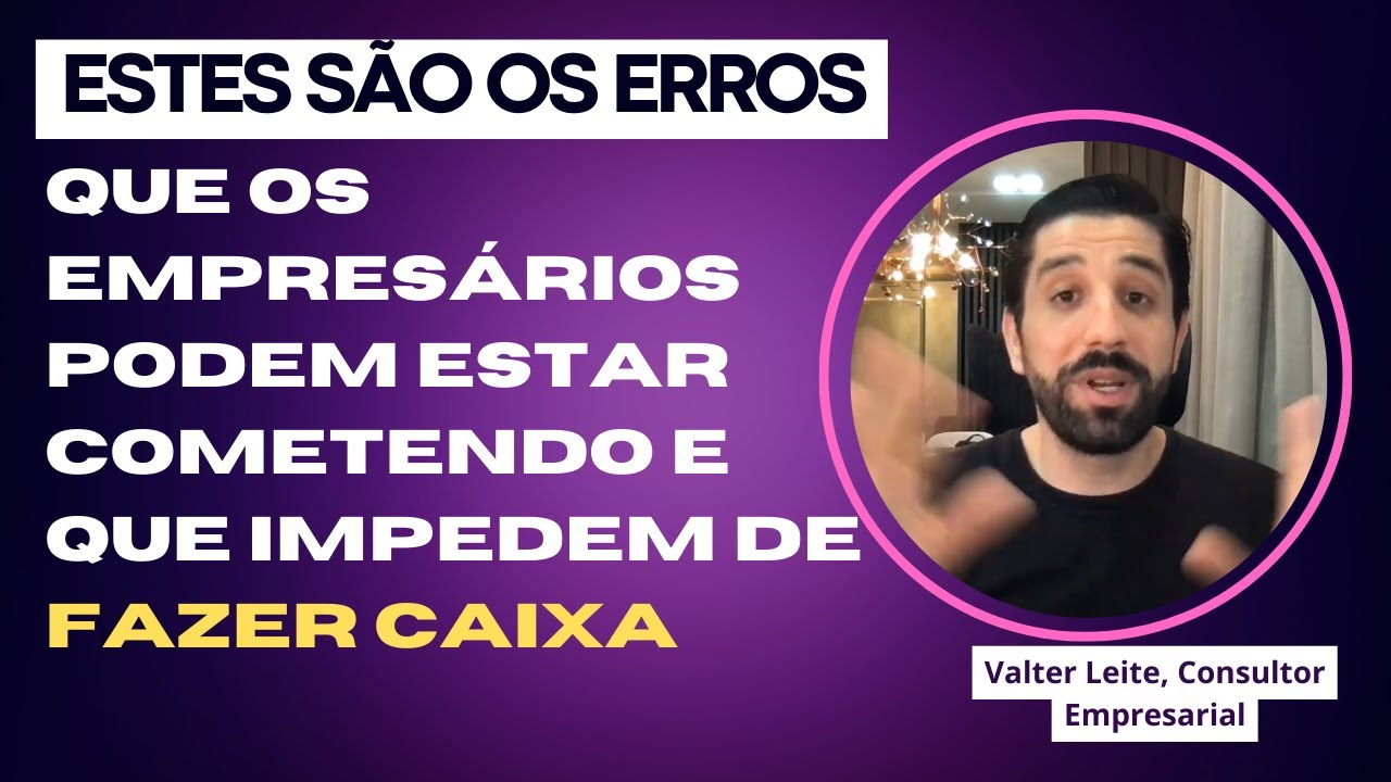 Valter Leite/ Como fazer na caixa na empresa? - YouTube
