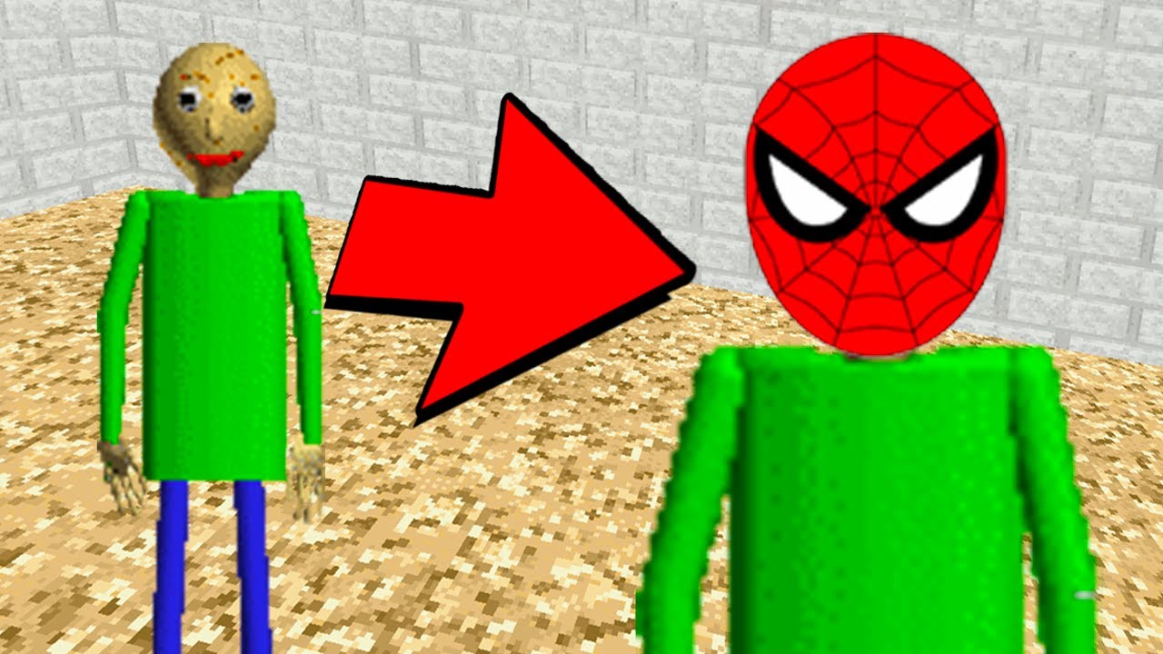 Scary moments in Baldi's Basics Animation || Experiments with Baldi ...