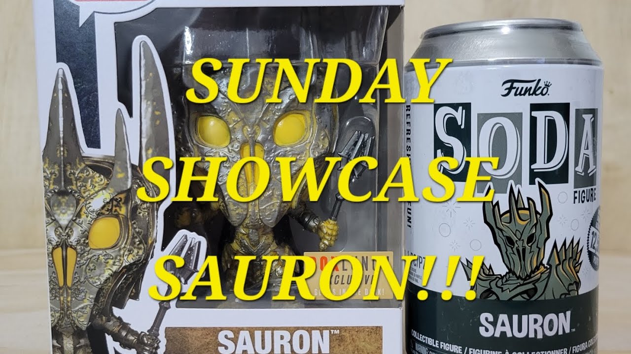 Sunday Showcase LOTR Sauron Pop! & Soda Reveal!!!! - YouTube