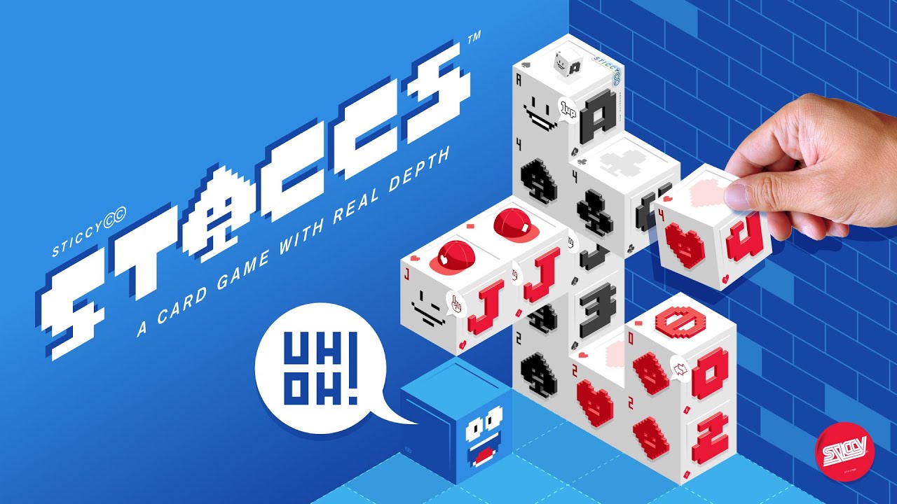 STACCS: A mind-bending 3D matching & stacking card game - YouTube