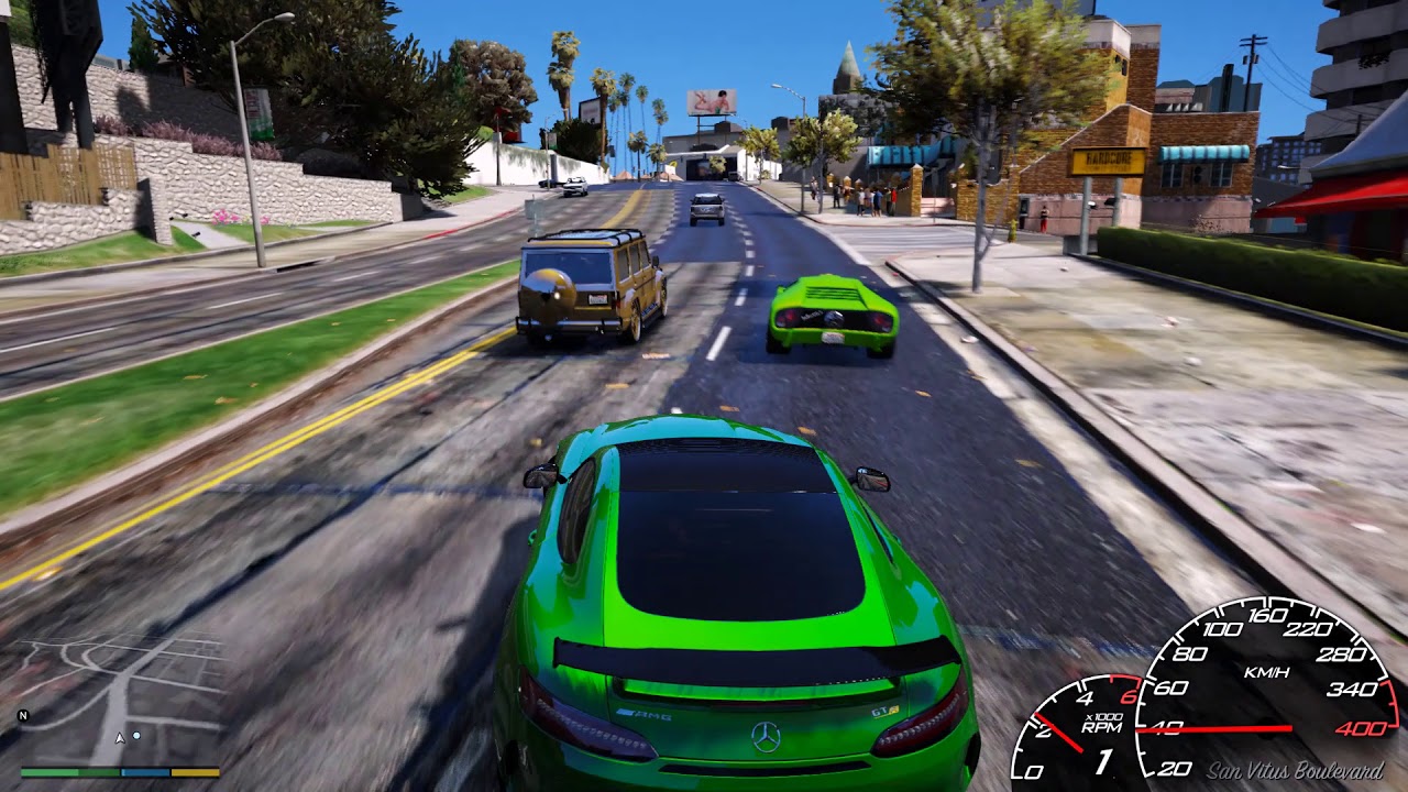 Grand Theft Auto V TEST - YouTube