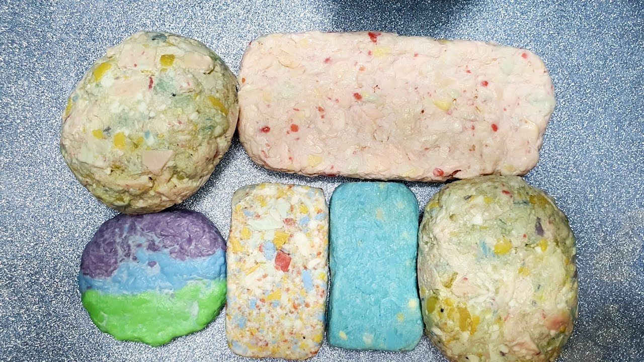 Asmr Recycle Soap Cutting 🧼 Crunchy Recycle Soap Sound - YouTube