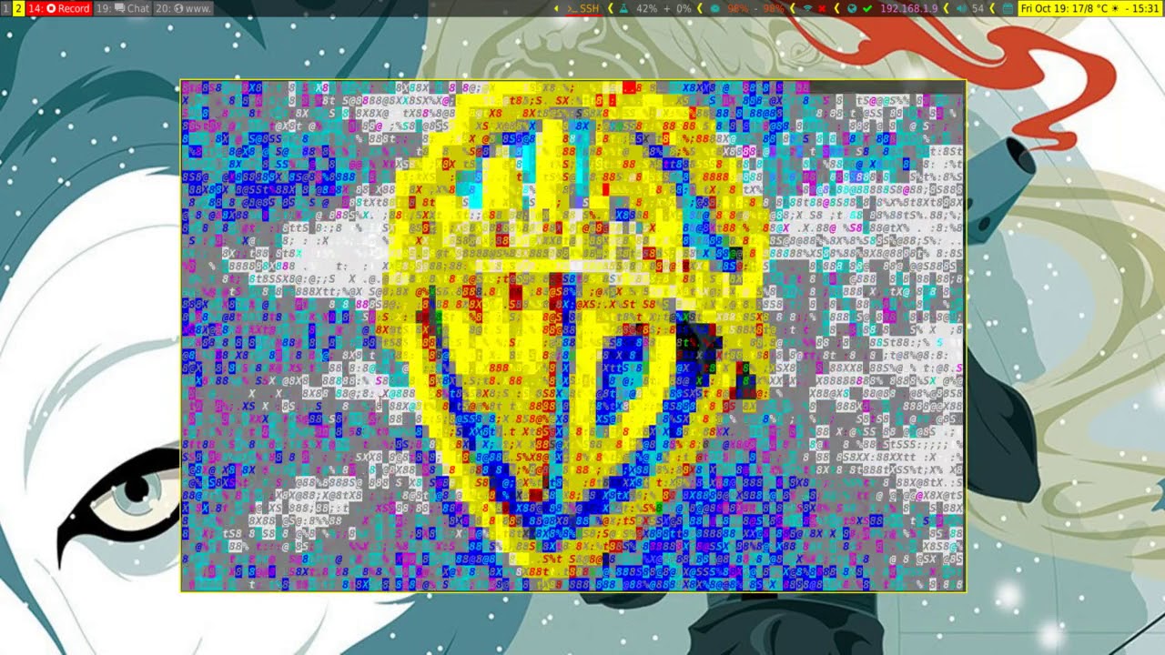 ascii_movie - YouTube