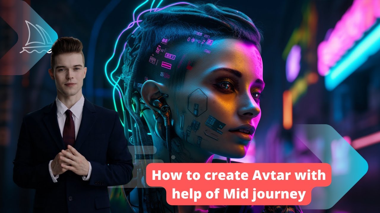 How to create avtar with help of Mid Journey - YouTube