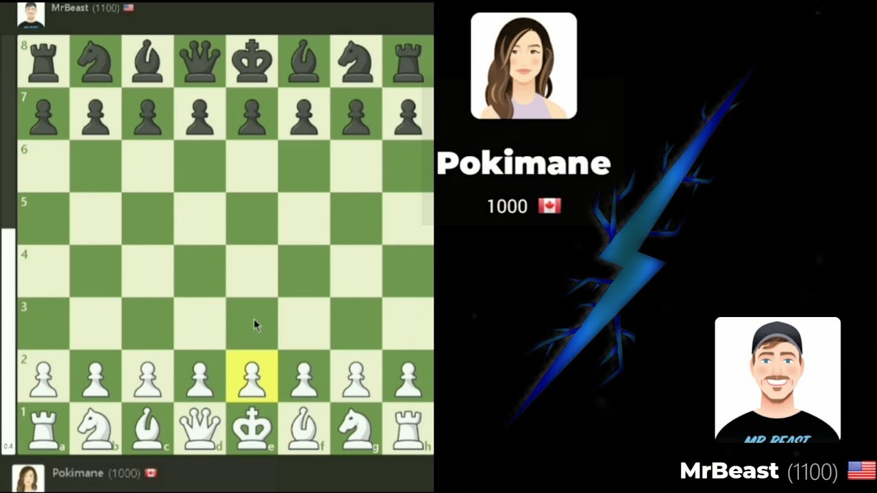 Pokimane Bot Vs Mr Beast Bot || Who Will Win? Speedrun - YouTube